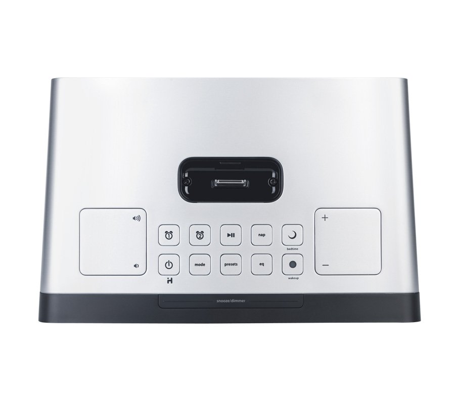 iHome iA90 App-enhanced Dual Alarm Stereo Clock Radio for your iPhone ...