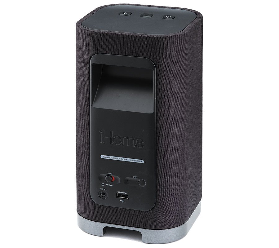 iHome iBT30 Bluetooth Wireless Speaker System with Rechargeable Battery ...