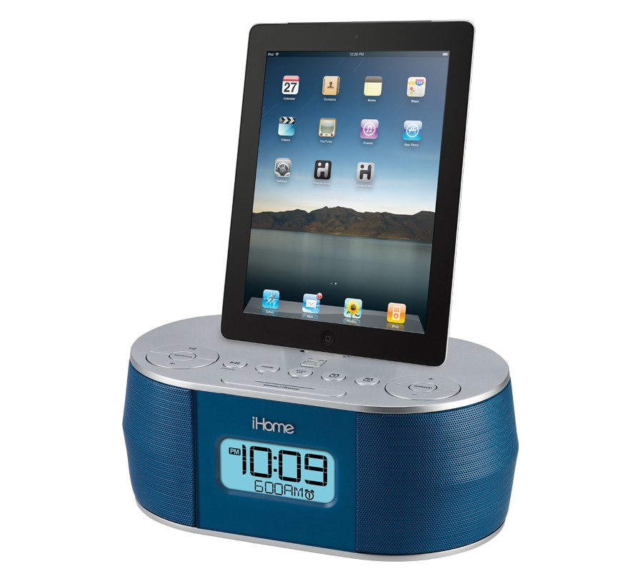 iHome iD38 App Enhanced Stereo System with Dual Alarm FM Clock Radio ...