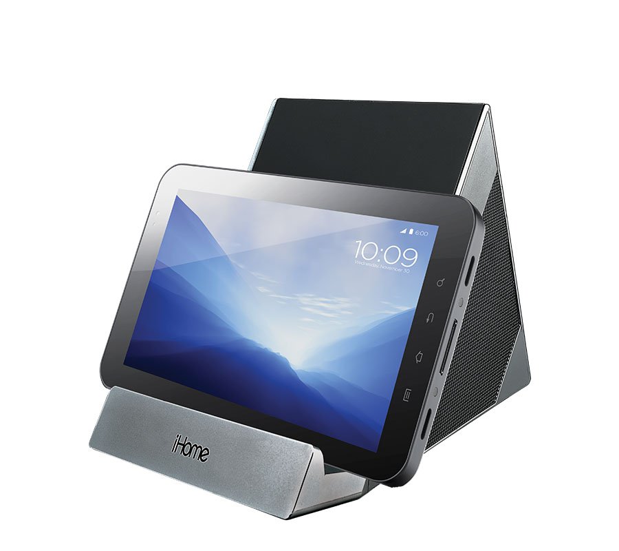 iHome iDM1 Sleek Stereo Speaker System for iPad, iPhone, iPod or other ...